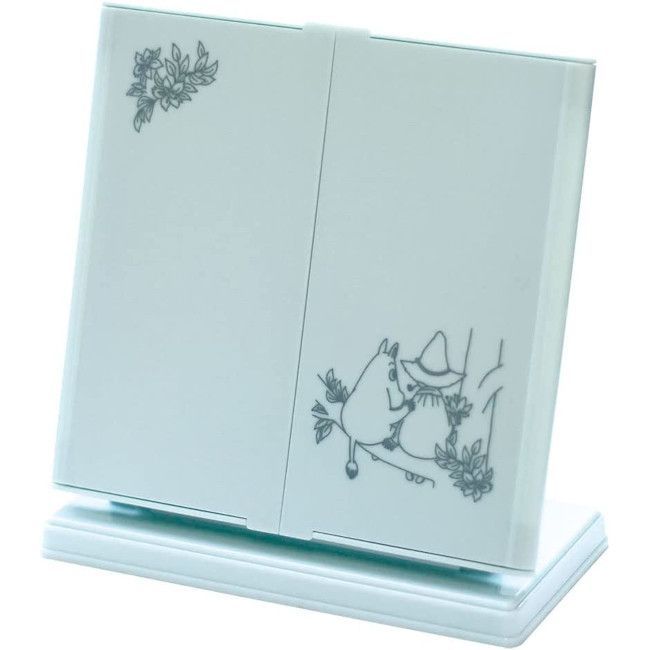 YESASIA: Image Gallery - Moomin 3 Sides Desk Mirror (Blue)