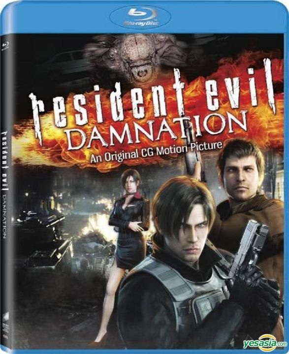 YESASIA: Resident Evil: Damnation (2012) (Blu-ray) (Hong Kong Version ...