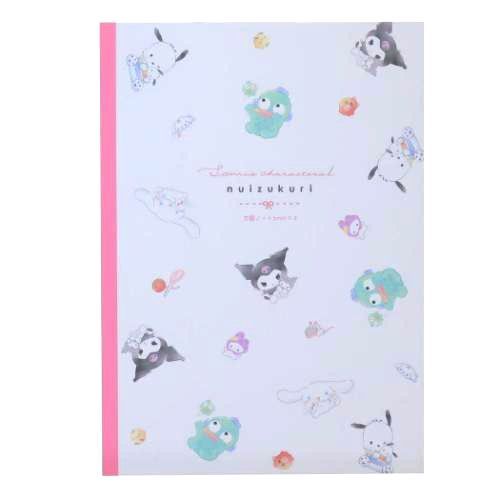 YESASIA: Sanrio Characters Square Grid Notebook B5 (MIX) - Kamio Japan ...