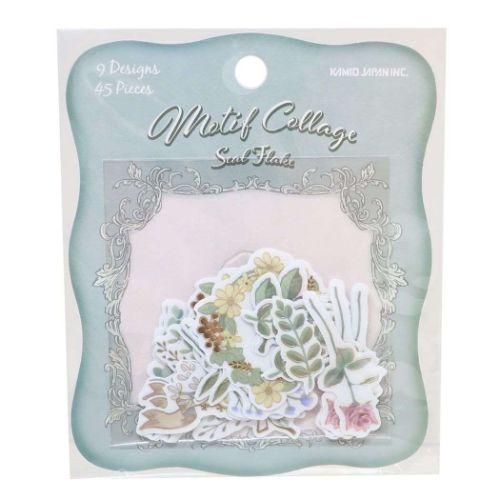 YESASIA: MOTIF COLLAGE Flake Seals (BOTANICAL) - Kamio Japan ...