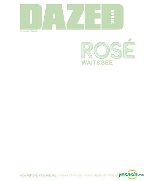 YESASIA : Dazed & Confused Korea 2024 (Spring Edition D) (ROSE Cover ...