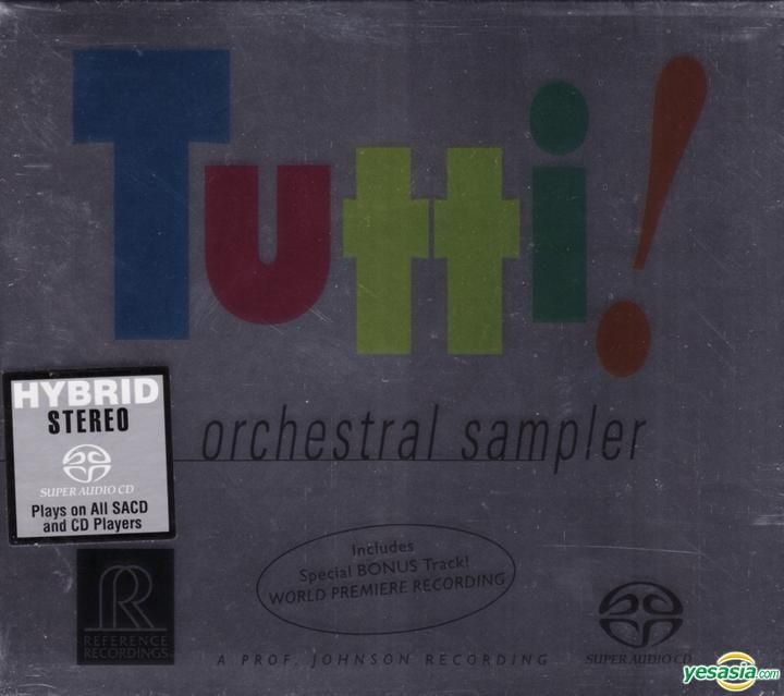 YESASIA: Tutti!: Orchestral Sampler (Hybrid SACD) (US Version) CD ...
