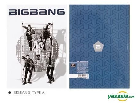 YESASIA: Big Bang - Book Binding Notebook (Big Bang / Type A) MALE ...