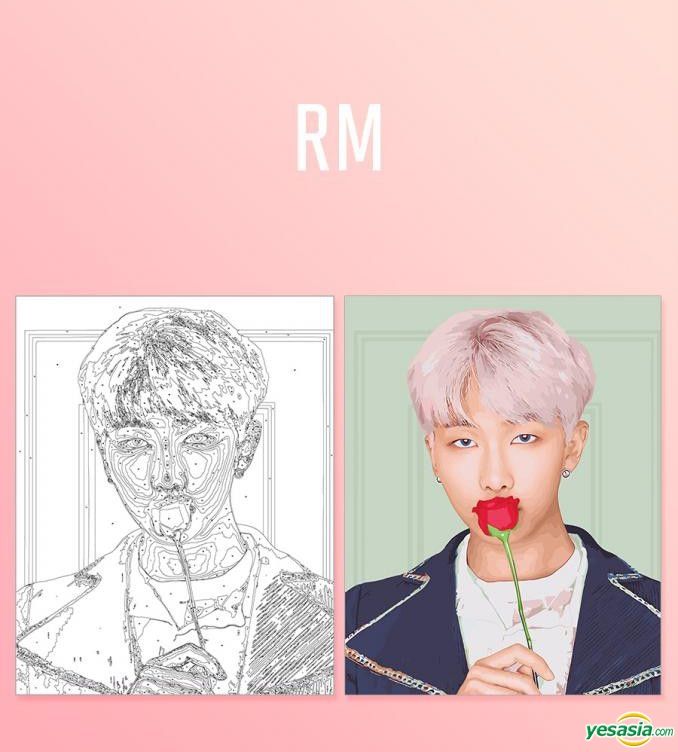 YESASIA: BTS DIY Painting Set (RM) GIFTS,Celebrity Gifts,GROUPS,PHOTO ...
