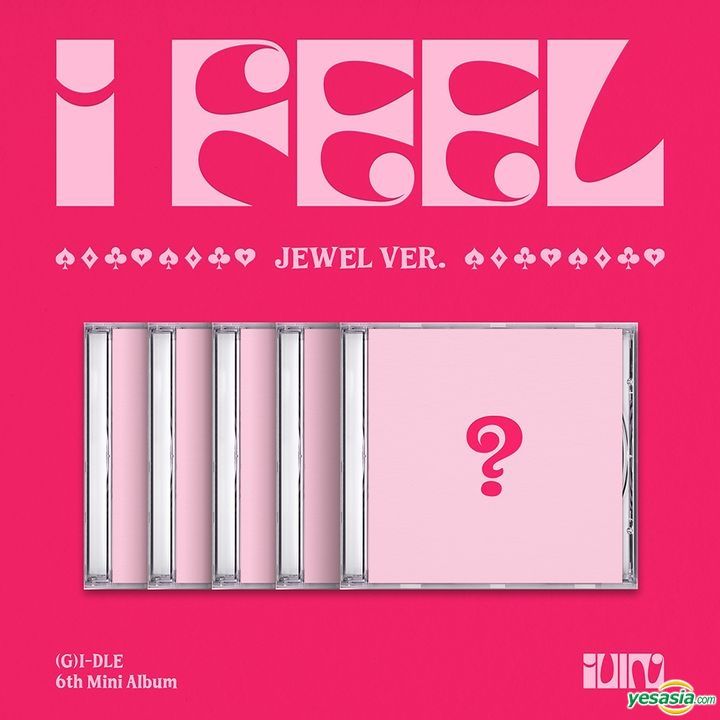 YESASIA: (G)I-DLE Mini Album Vol. 6 - I feel (Jewel Version) (Set ...