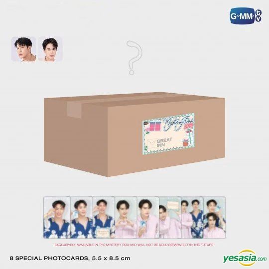 YESASIA: GMMTV : Mystery Box 2025 - Great & Inn Celebrity Gifts,PHOTO/POSTER - Inn Sarin ...