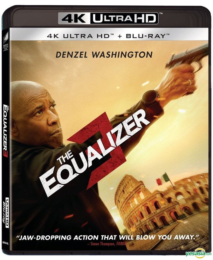 YESASIA: The Equalizer 3 (2023) (4K Ultra HD + Blu-ray) (Hong Kong Version) Blu-ray - Denzel ...