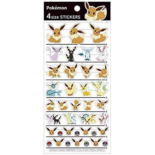 YESASIA: Pokemon Sticker (Eievui) - Kamio Japan - Lifestyle & Gifts ...