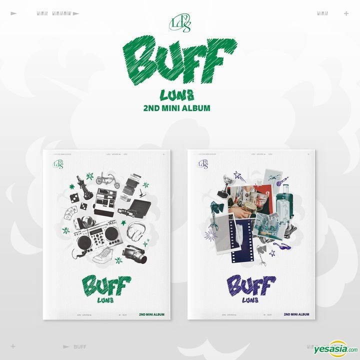 YESASIA: LUN8 Mini Album Vol. 2 - BUFF (Set Version) CD - LUN8 ...