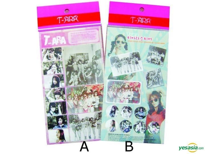 YESASIA: T-ara - Sticker A Celebrity Gifts,GROUPS,PHOTO/POSTER,GIFTS ...