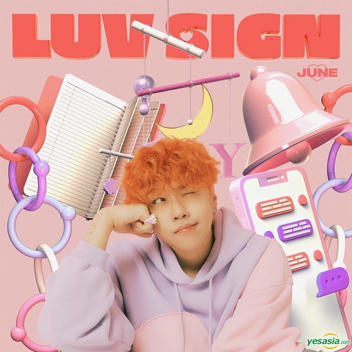 YESASIA: JUNE EP Album - LUV SIGN CD - JUNE, Kakao Entertainment (Kakao ...