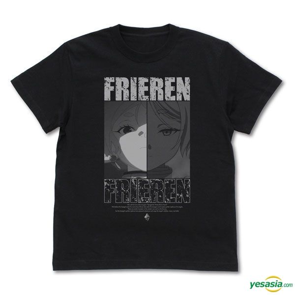 YESASIA: Frieren: Beyond Journey's End : Frieren Clone T-Shirt (BLACK ...