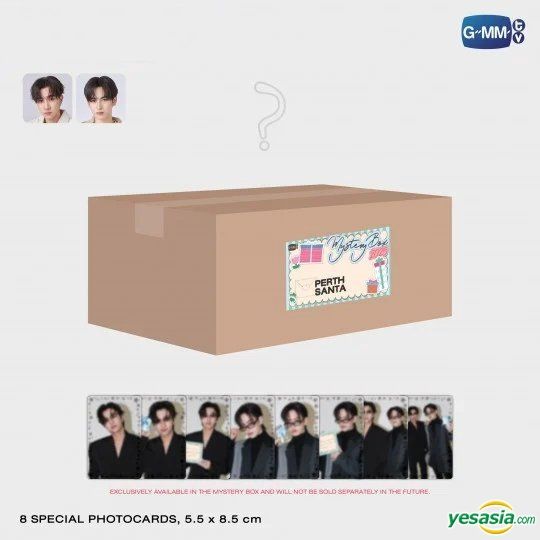 YESASIA: GMMTV : Mystery Box 2025 - Perth & Santa Celebrity Gifts,PHOTO/POSTER - Santa Pongsapak ...
