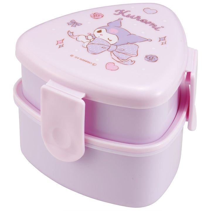 YESASIA: Kuromi Onigiri Box / Food Storage Container (with Fork ...