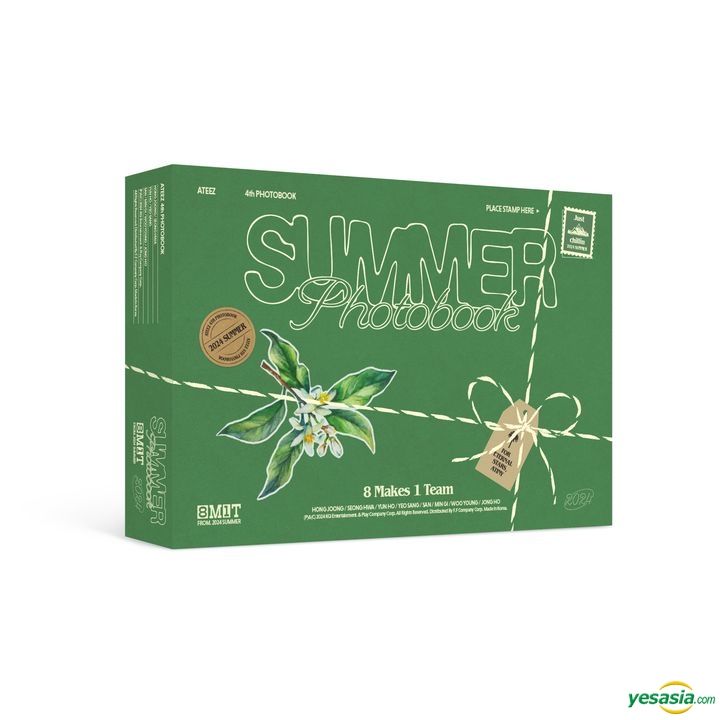 YESASIA: ATEEZ 2024 Summer Photobook (PLAY CODE Version) (Korea Version ...