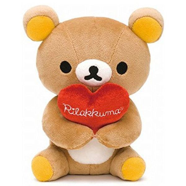 YESASIA: San-X Rilakkuma Plush Toy (Rilakkuma with Heart) - San-X ...