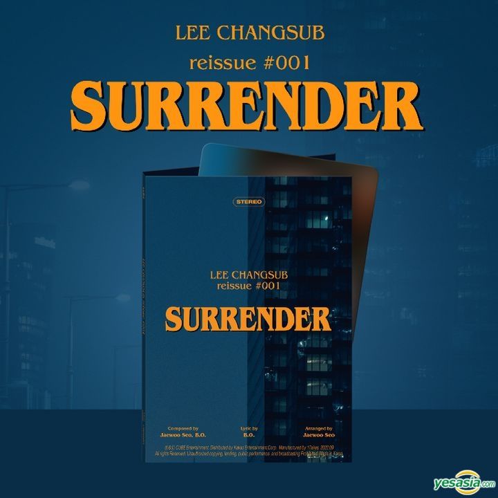 YESASIA: BTOB: Lee Chang Sub Special Single - reissue #001 'SURRENDER ...