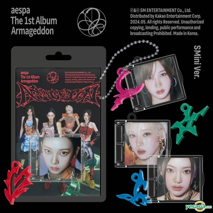 YESASIA: aespa Vol. 1 - Armageddon (SMini Version) (Smart Album) (Set Version) - aespa, SM ...