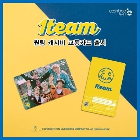 YESASIA: 1TEAM Cashbee Card GROUPS,Celebrity Gifts,GIFTS,MALE STARS ...