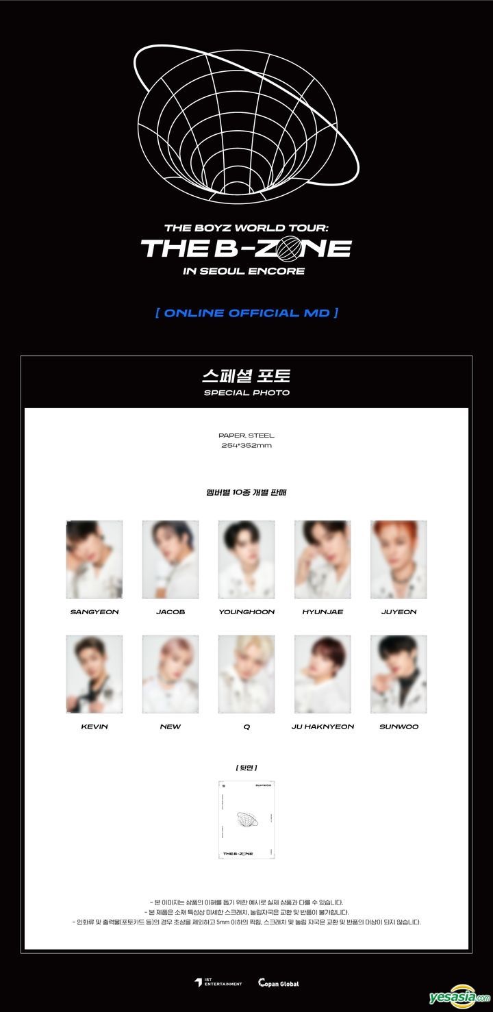 YESASIA: 图片廊 - THE BOYZ 2022 THE B-ZONE IN SEOUL ENCORE - 11 SPECIAL ...