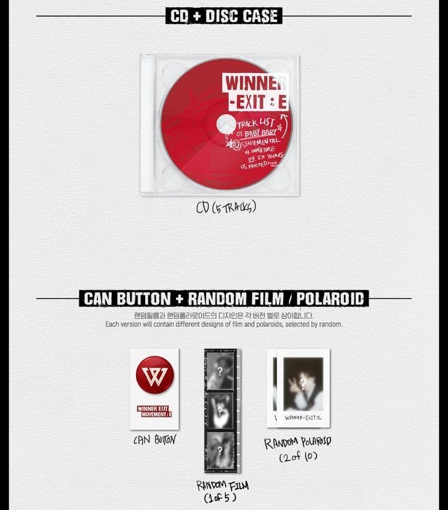 YESASIA: Winner – Exit : E (S Version) CD - Winner, YG Entertainment ...