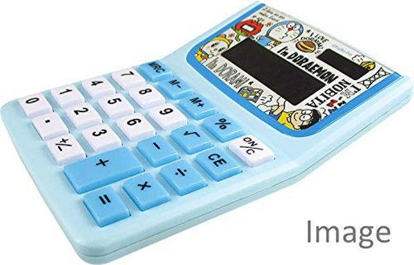 YESASIA: Doraemon Calculator (Light Blue) - T'S Factory - Lifestyle ...