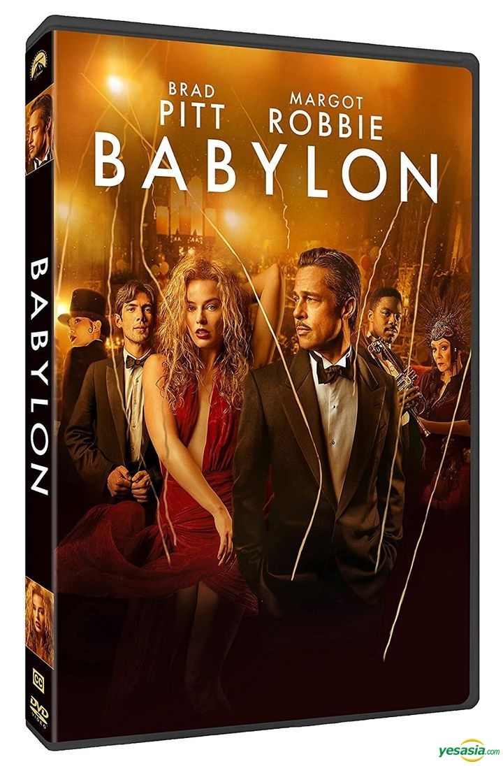 YESASIA: Babylon (2022) (DVD) (US Version) DVD - Brad Pitt, Margot ...