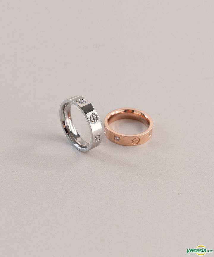 YESASIA: BTS: j-hope Style - Basic Simple Ring (Silver) (No. 15-16 ...