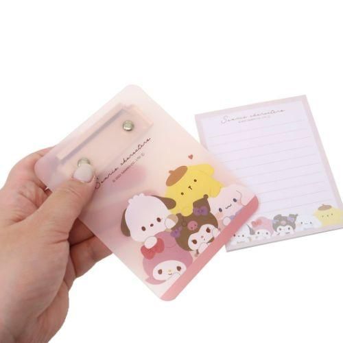 YESASIA: Sanrio Characters Memo with Clear Blinder - Kamio Japan ...