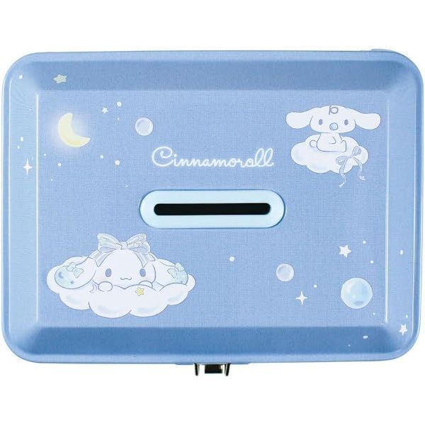 YESASIA: Cinnamoroll Tin Money Bank with Lock - T'S Factory - Lifestyle ...