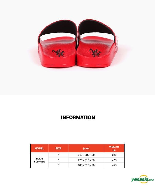 YESASIA: G-DRAGON MOTTE Official Goods - Slide Slippers (Size 6) MALE ...