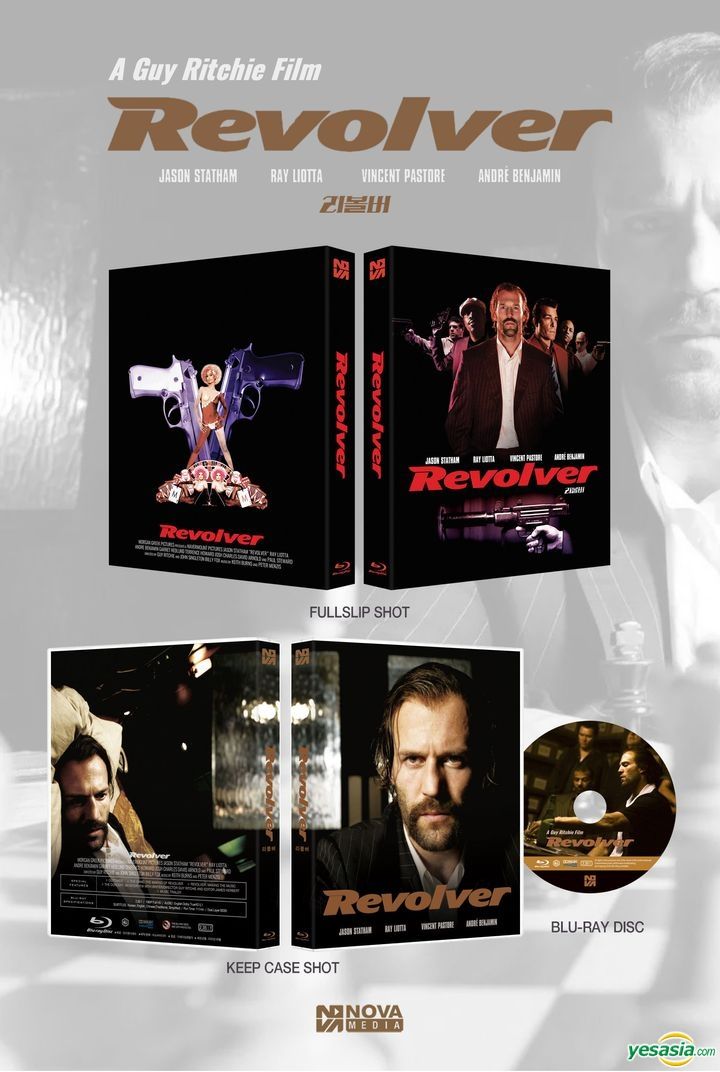 YESASIA: Revolver (Blu-ray) (Full Slip Normal Edition) (Korea Version) Blu-ray - Ray Liotta ...