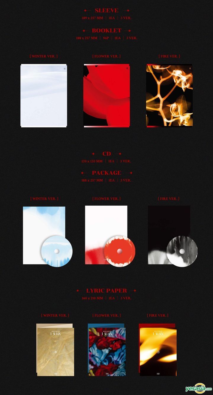YESASIA: (G)I-DLE Mini Album Vol. 4 - I burn (Winter Version) CD - (G)I ...