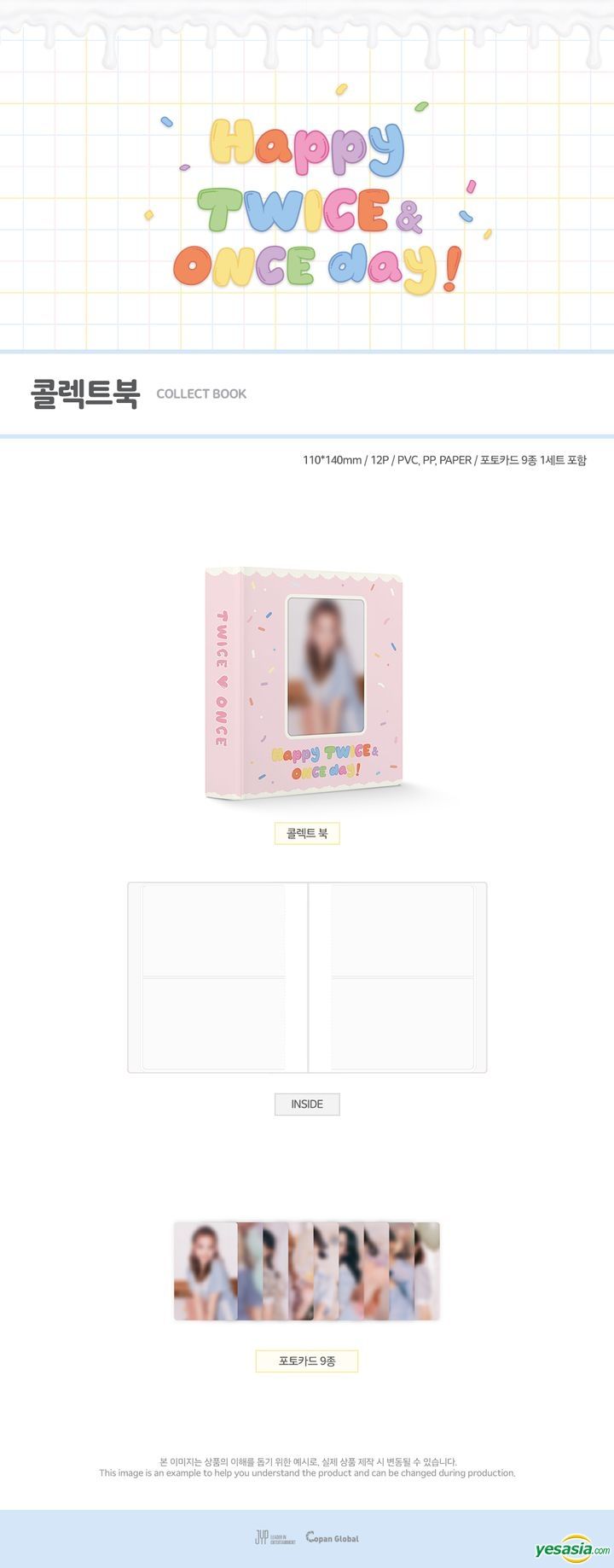 YESASIA: Image Gallery - Twice 'HAPPY TWICE & ONCE DAY!' Official Goods - Collect Book - North ...