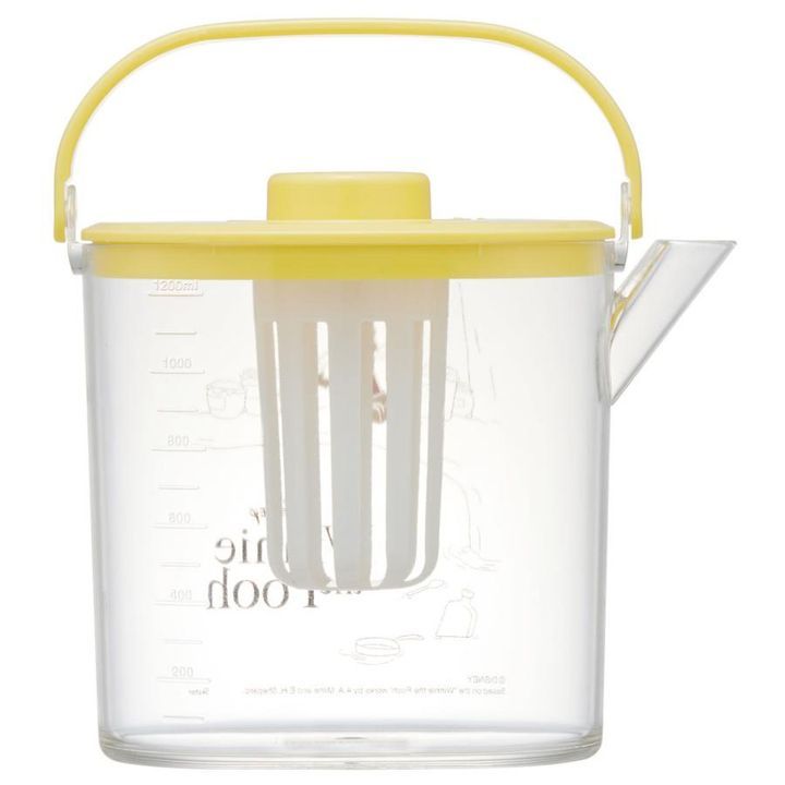 YESASIA: Winnie the Pooh Clear Plastic Tea Pot 1.2L - Skater ...
