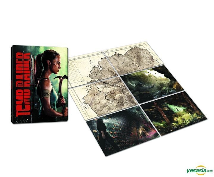 YESASIA: Tomb Raider (2018) (4K Ultra HD + 2D Blu-ray) (2-Disc) (Steelbook + Postcard Limited ...
