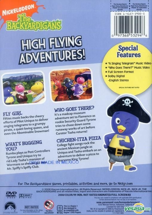 YESASIA: Backyardigans - High Flying Adventures (US Version) DVD ...