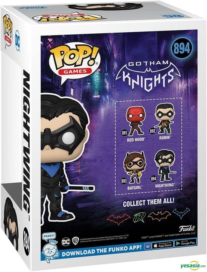 YESASIA: Funko Pop! Games: Gotham Knights - Nightwing (Vinyl Figure ...