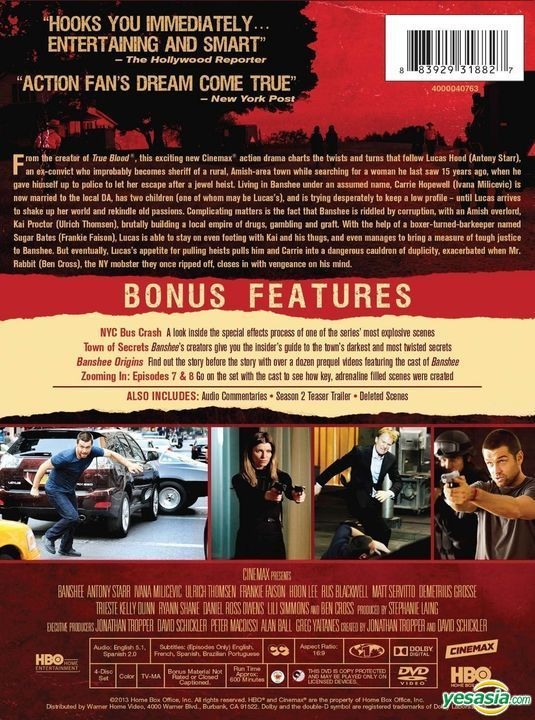 YESASIA: Image Gallery - Banshee (DVD) (The Complete First Season) (US ...