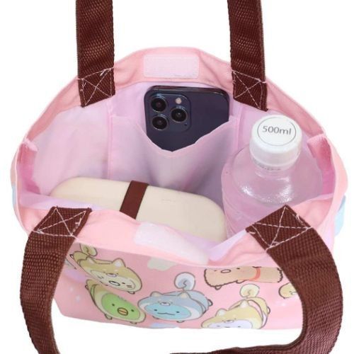 YESASIA: Sumikko Gurashi Tote Lunch Bag (Pink) - K Company - Lifestyle & Gifts - Free Shipping