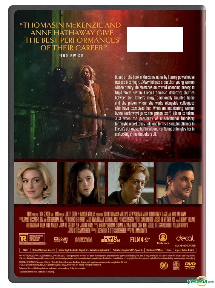 YESASIA : 艾琳 (2023) (DVD) (美國版) DVD - 安妮夏菲維, Shea Whigham - 韓國影畫 - 郵費全免