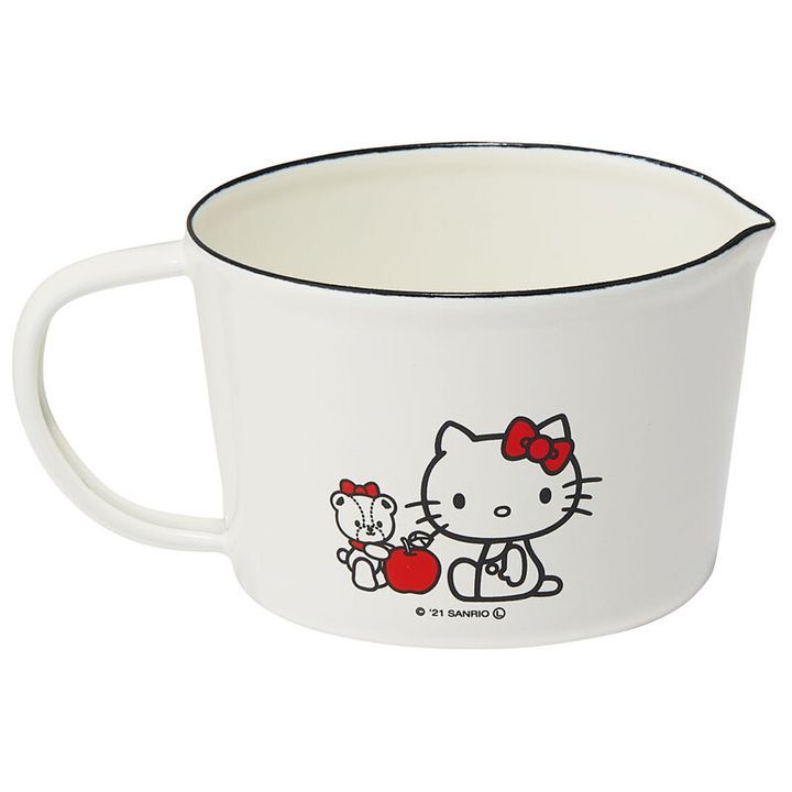 YESASIA: Hello Kitty Enamel Measuring Cup - Skater - Lifestyle & Gifts ...