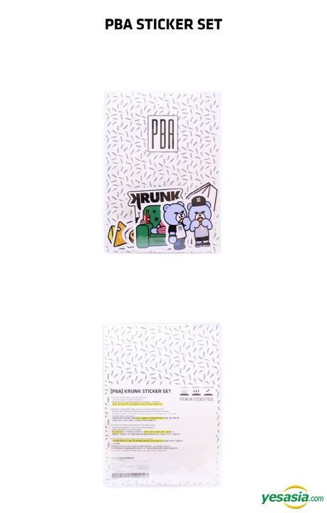 YESASIA: Krunk - [PBA] Krunk Sticker Set Celebrity Gifts,GROUPS,FEMALE ...