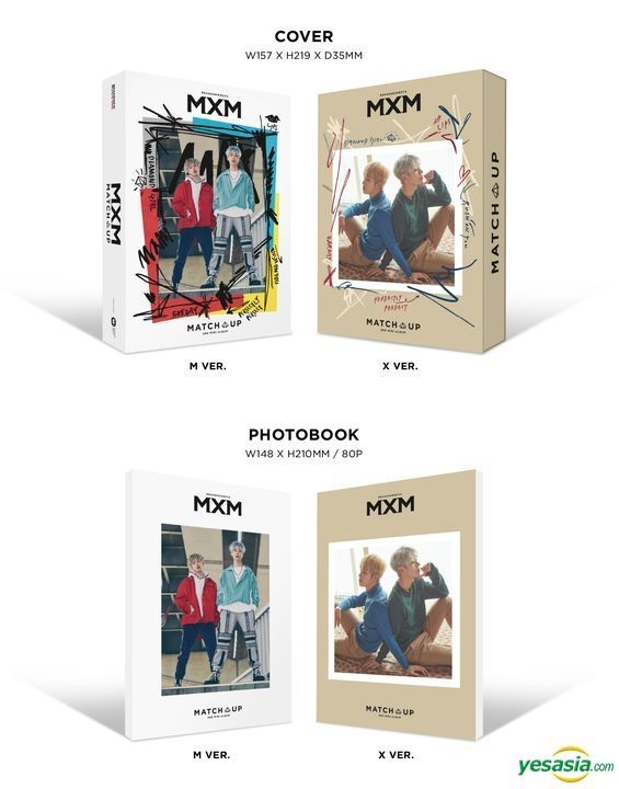 YESASIA: MXM Mini Album Vol. 2 - MATCH UP (M Version) + Poster in Tube ...