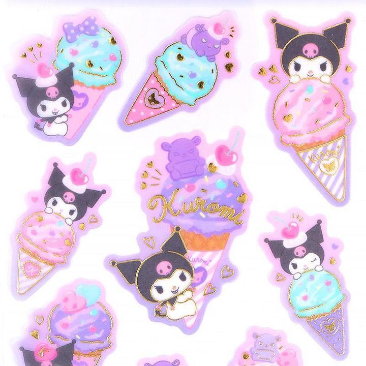 YESASIA: Sanrio Kuromi Sticker - TANBAYA - Lifestyle & Gifts - Free ...