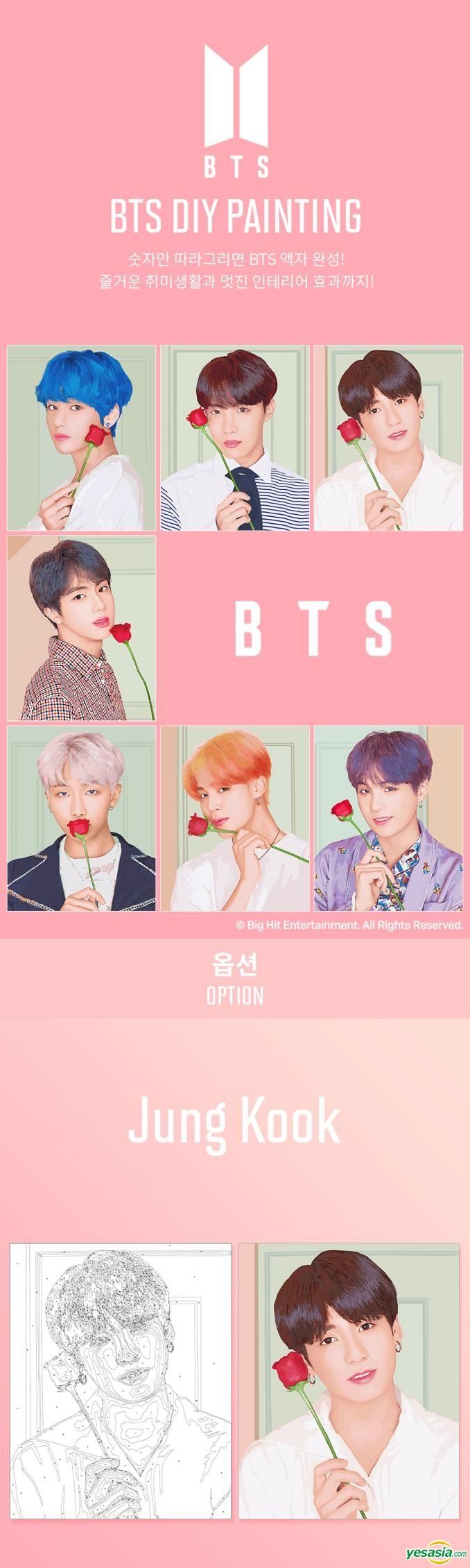 YESASIA: Image Gallery - BTS DIY Painting Set (Jung Kook)