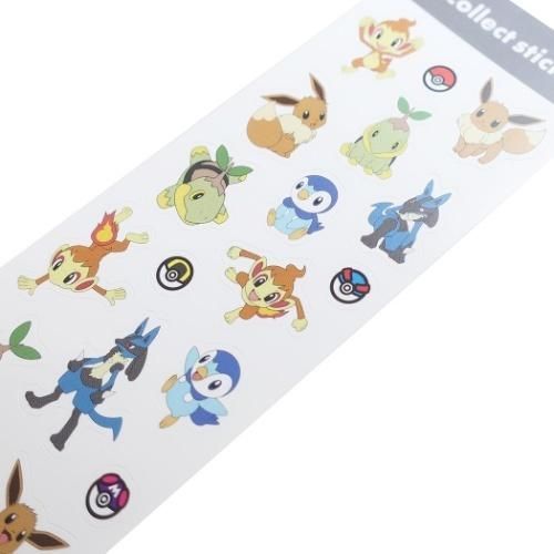 YESASIA: Pokemon Sticker MIX2 - Kamio Japan - Lifestyle & Gifts - Free ...