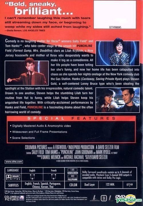 YESASIA: Punchline (1988) (DVD) (Hong Kong Version) DVD - Tom Hanks ...