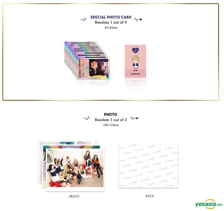 YESASIA: Twice Mini Album Vol. 4 - Signal (Random Version) + Photo Card Set (First Press Limited ...