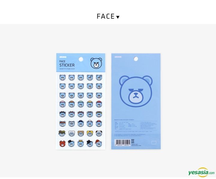 YESASIA: Krunk - [SFM] Sticker (Face) Celebrity Gifts,GIFTS,PHOTO ...